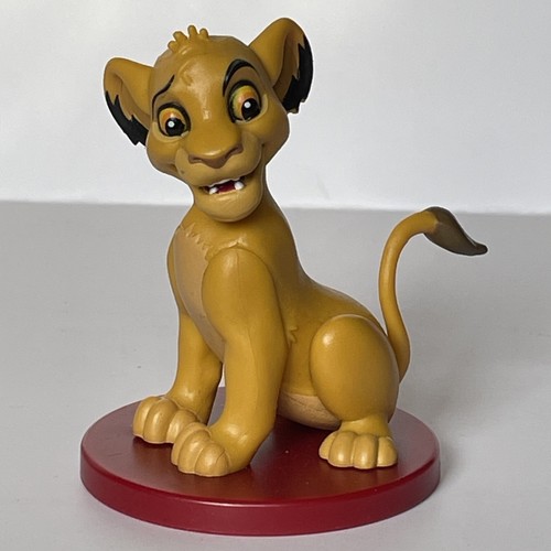 Disney 2020 THE LION KING Young SIMBA 3" PVC Figure On Round Red Base ...