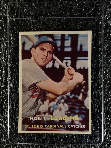 1957 Topps Baseball #182 Hobie Landrith EX | eBay