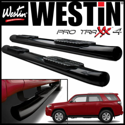 Westin Pro Traxx 4" Oval Nerf Step Bars fit 2014-2022 Toyota 4Runner ...