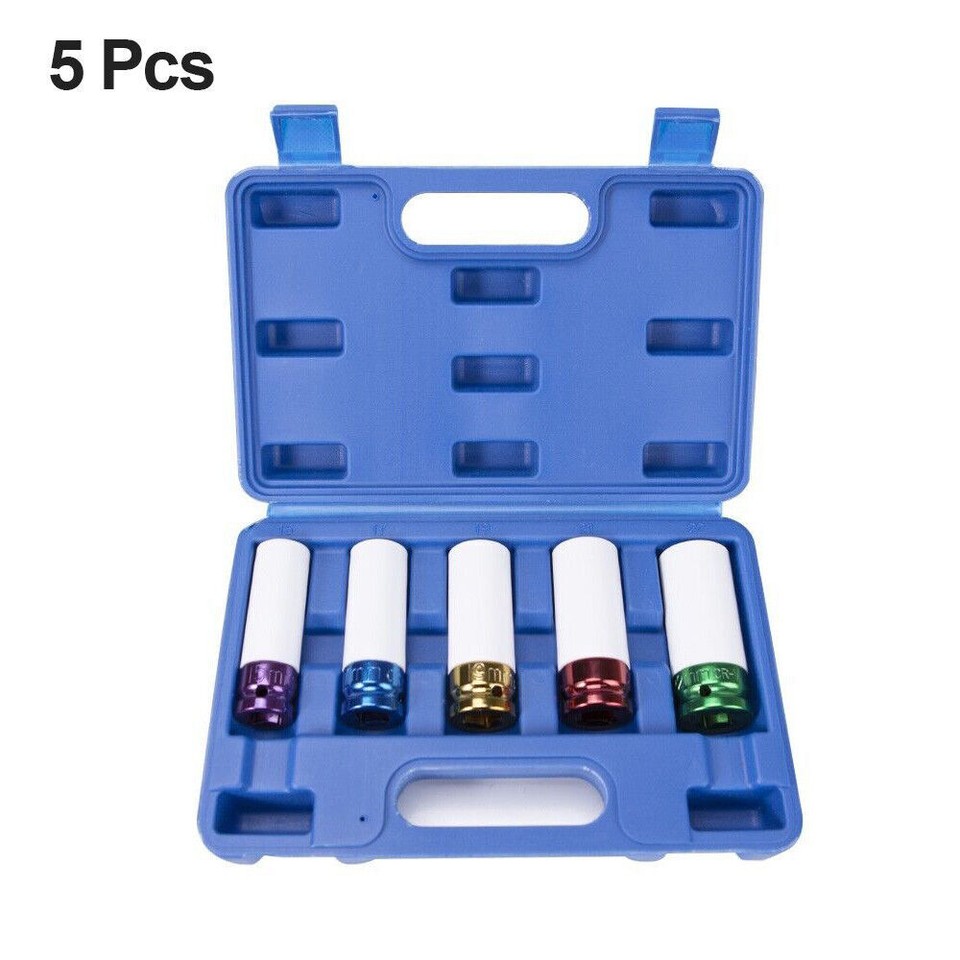 New 1/2" Drive Wheel Protector Impact Socket, Thin Wall Deep Impact ...