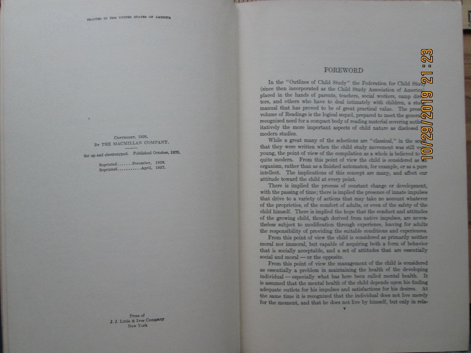 Guidance of Childhood and Youth Readings in Child - Benjamin C ...