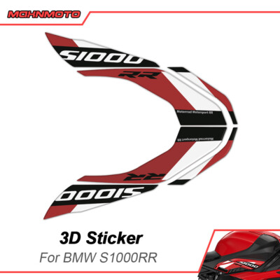 For 2019-2024 BMW S1000RR Accessories 3D Fuel Tank Lower Fairing Decal ...