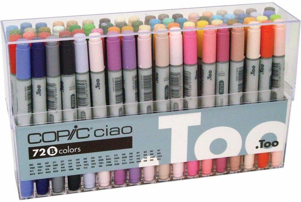 Copic I72B Ciao Markers Set B - 72 Piece for sale online | eBay