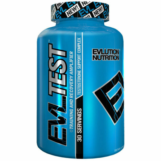 Evlution Nutrition Testosterone Booster EVL Test Training Recovery ...