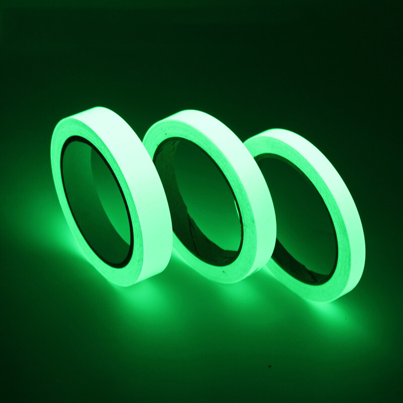 Luminous Fluorescent Tape Night Glow In The Dark Self-adhesive Sticker ...