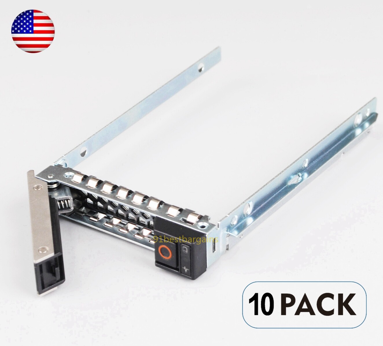 10PCS 2.5" 14th DXD9H Tray SAS/SATA Drive Bay Caddy For Dell R440 R640 ...