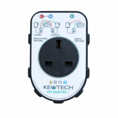 Kewtech KEW-PATADAPTOR1 Pat Adaptor Convert MFT to Pat Tester Portable ...