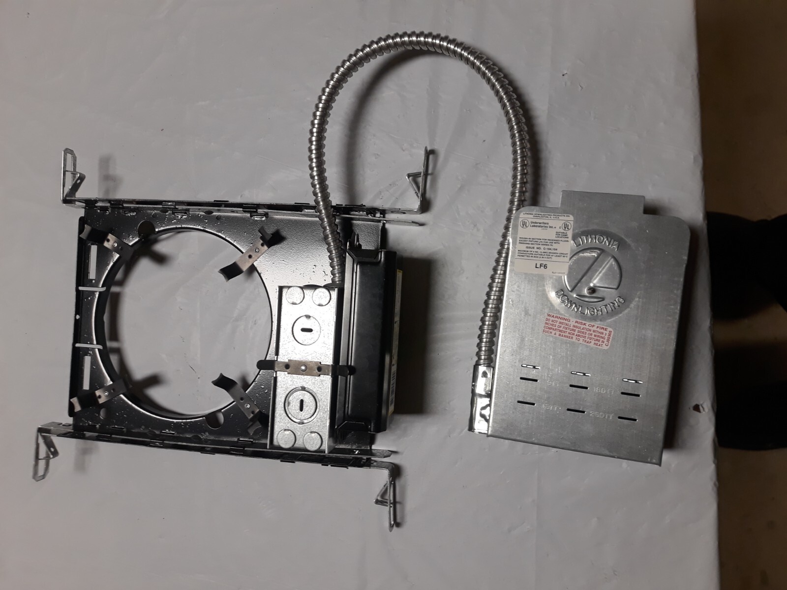 LITHONIA LF6 2/13D77 120 HPF 2-13W 6" CFL FRAME IN-NEW | eBay