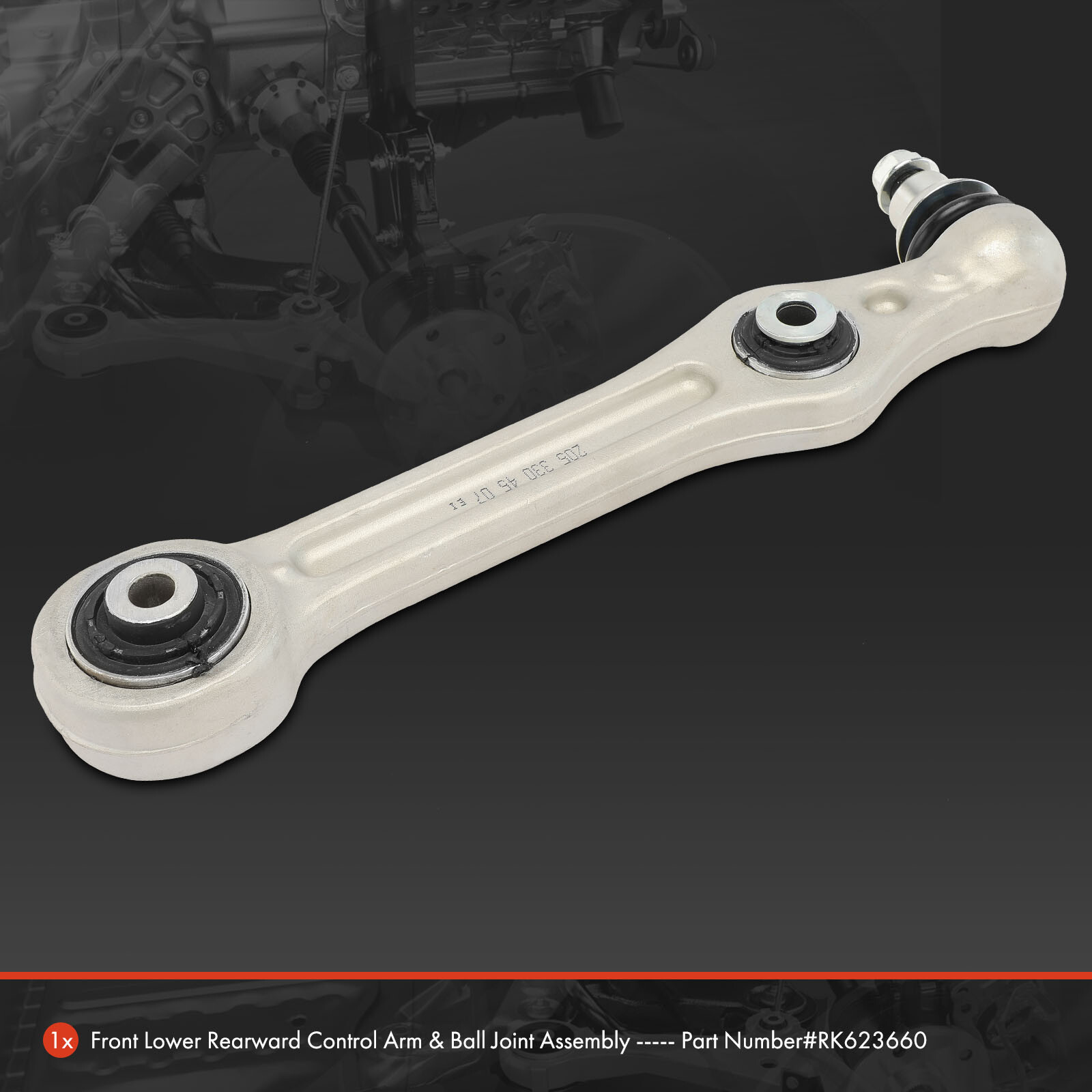 Front Lower Rearward Control Arm & Ball Joint Assembly for Mercedes ...