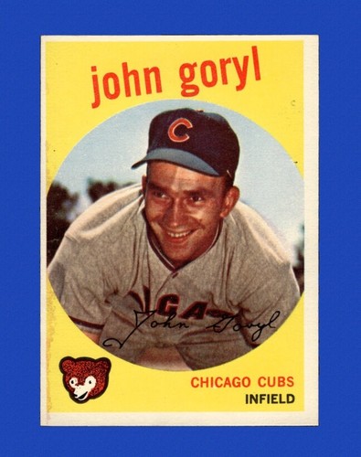1959 Topps Set-Break # 77 John Goryl EX-EXMINT *GMCARDS* | eBay