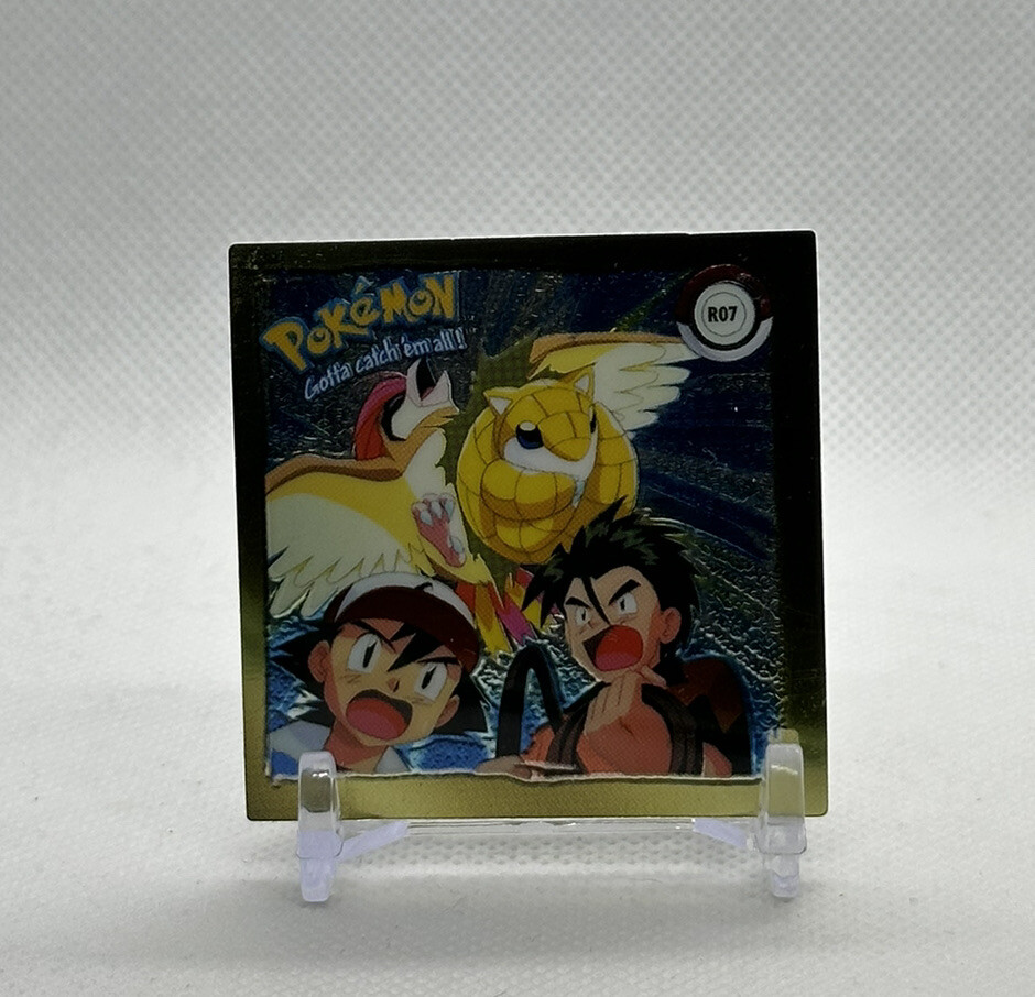 Sandshrew Pokemon Artbox 1999 Chromium Series 1 #R07 Gold Insert ...