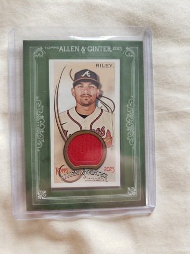 2023 Topps Allen & Ginter - Mini Framed Relics #MFR-ARIL Austin Riley ...