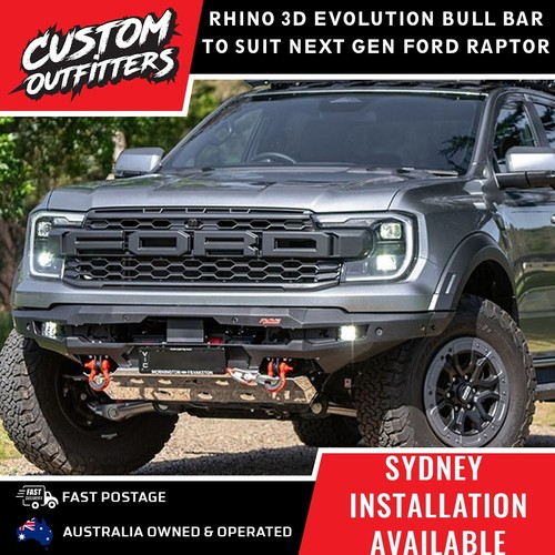 Rhino 3D Evolution Bull Bar to suit Next Gen Ford Raptor 2022-2025 ADR ...