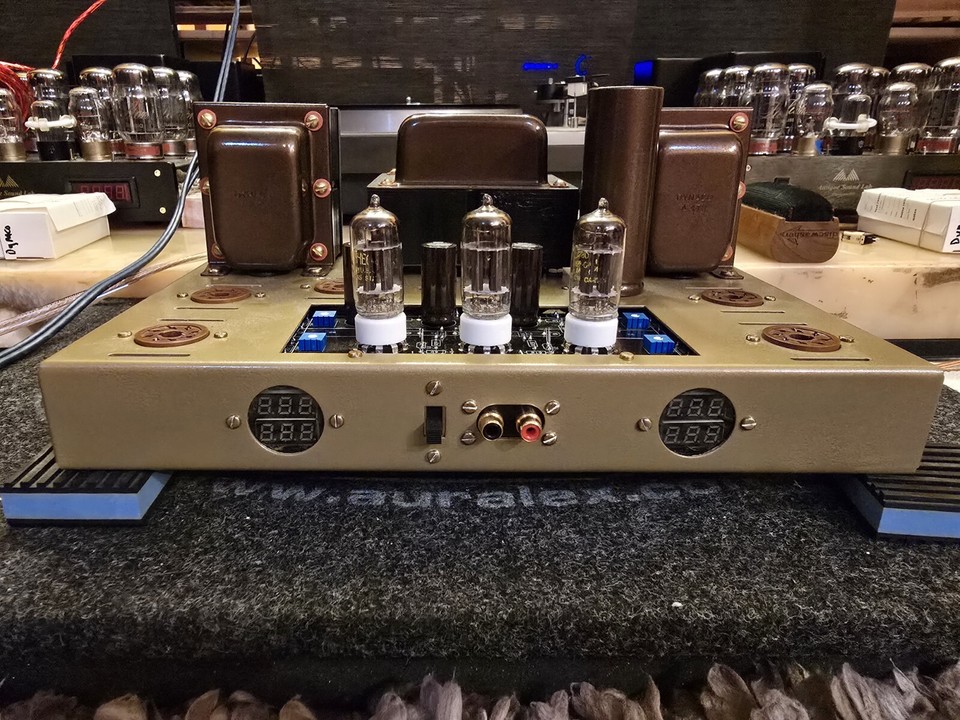 Dynaco ST-70 Tube Amplifier-Mullard Tubes Bias Meters Custom Paint ...