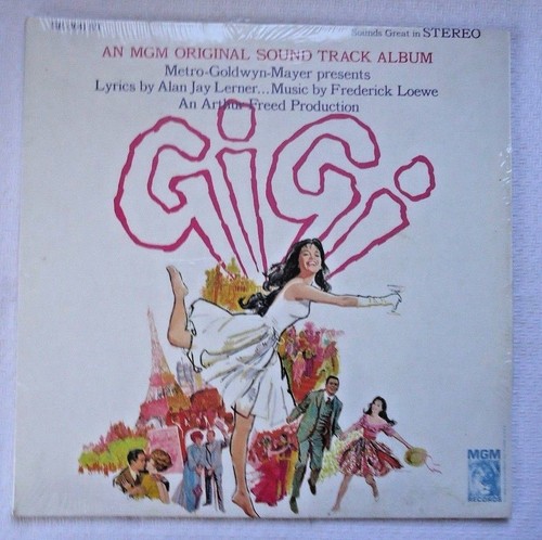 GIGI MGM RECORDS ORIGINAL SOUND TRACK ALBUM STEREO VINYL LP #SE-3641 ST ...