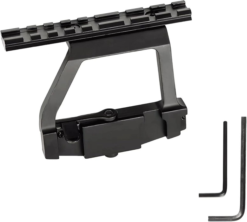 Outdoor Hunting Targets Accessories Tactical Side Rail Lock Mount AK ...