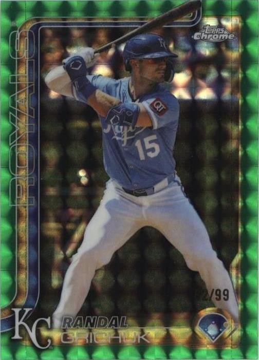 2025 Topps Chrome Update Series - Randal Grichuk #USC158 Green ...