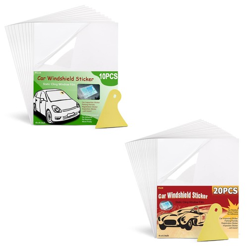 Car Windshield Sticker, Windshield Applicator, Clear Window Cling Car ...