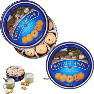 2 x Royal Dansk Danish Butter Cookies 340g Perfect Family Gift | eBay UK