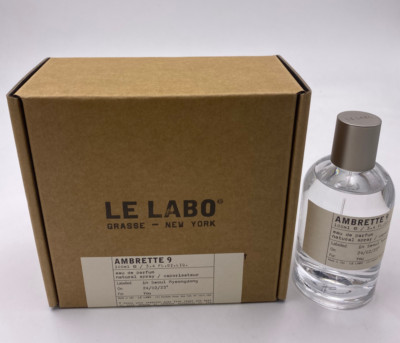 Le Labo AMBRETTE 9 Eau De Parfum Spray 3.4oz EDP 100ml Perfume New ...