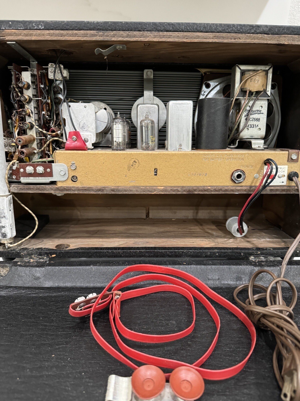 Vintage Zenith Trans - Oceanic Radio Model H500 Chassis 5H40 | eBay