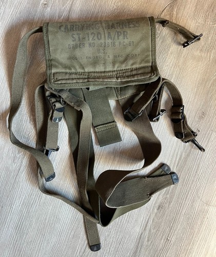 Vintage U.S. Army Vietnam Radio Carrying Harness ST-120 A/PR 1962 | eBay