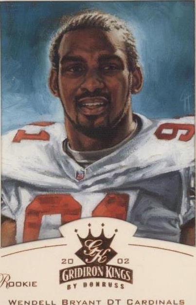 2002 Donruss Gridiron Kings - Wendell Bryant #142 Bronze (RC) for sale ...