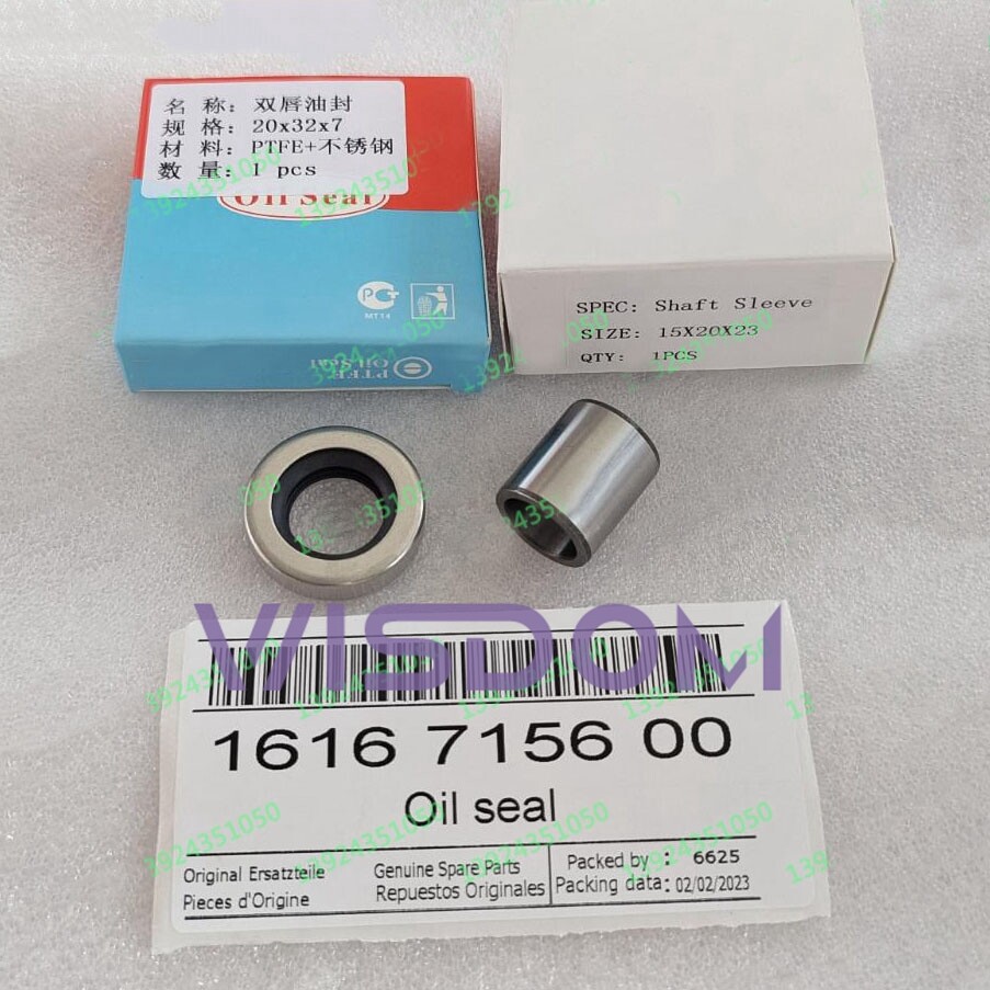 1PCS New Oil Seal 1616715600 for Atlas Copco Compressor 1616-7156-00 | eBay