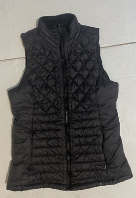 Mondetta Outdoor Project Nylon Vest Womens Size M Black Zip Quilted ...