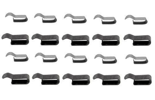 10 SHEET METAL WIRE LOOM RETAINERS! FOR SEMI-TRUCK KENWORTH PETERBILT ...