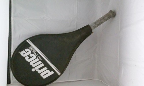 PRINCE TENNIS RACQUET PRO OVERSIZE #3, 4 3/8 GRIP 16 MAIN 19 CROSS | eBay