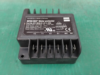 Emerson 998-0520-04 24V INT69 SC2 Motor Protection Module 071-0649-01 ...