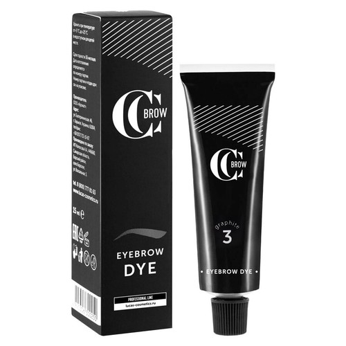Eyebrow Dye CC Brow - Professional Brow Tint: Brown, Black, Graphite ...