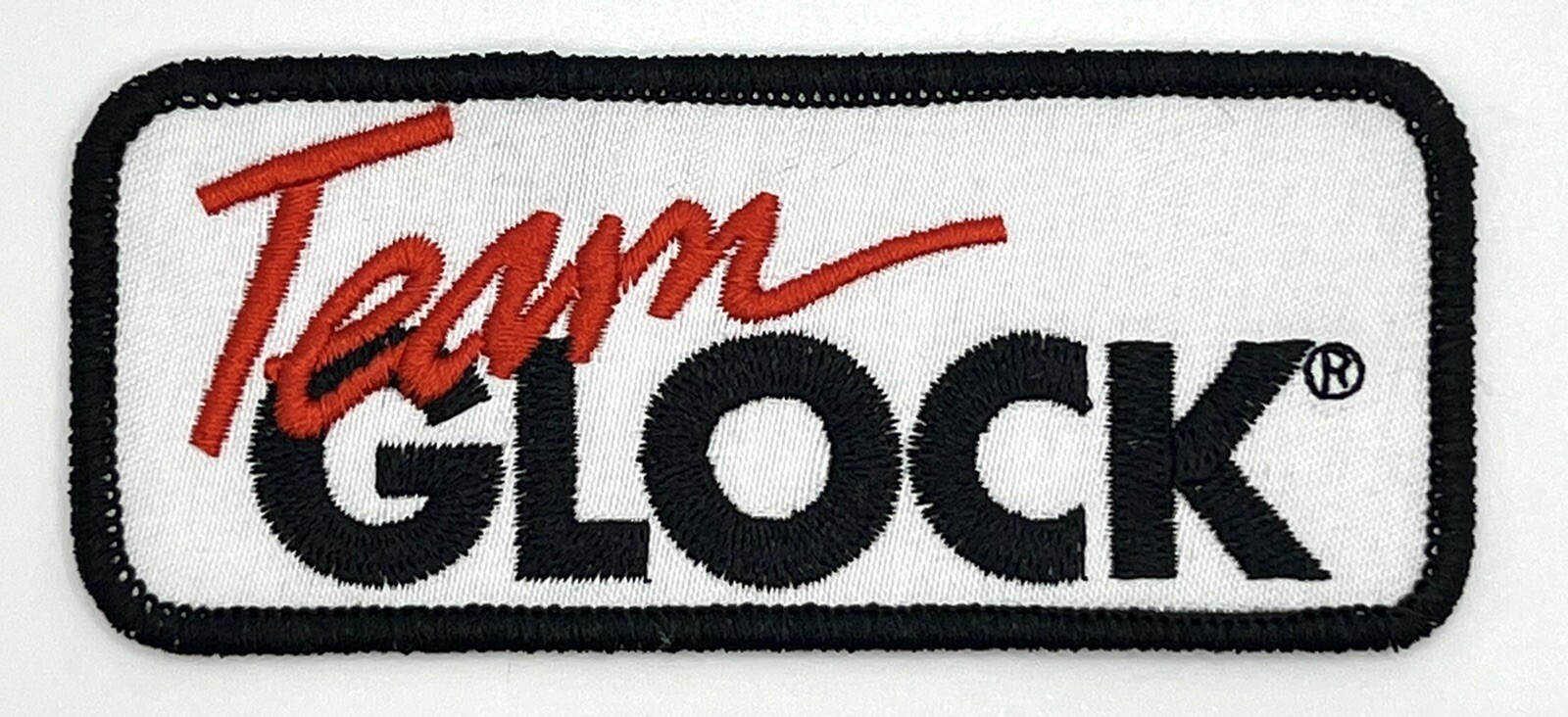 Team Glock Firearms Patch Iron on Guns Pistol Vintage Style Retro Cap ...