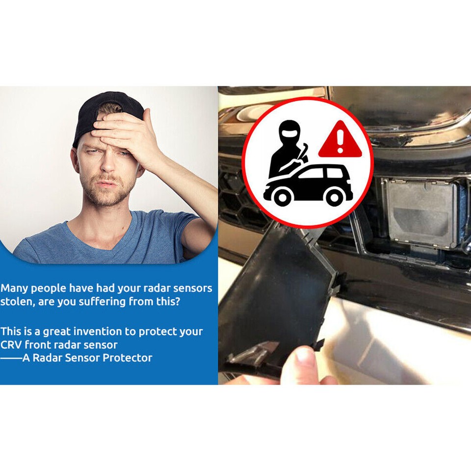Radar Sensor Protector Cover Safety Solution For Honda CRV 2017-2022 ...