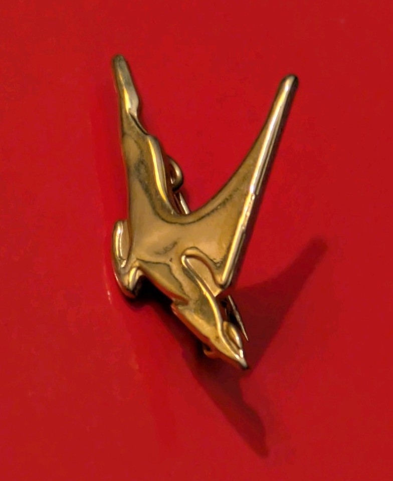 Vintage South African Airways SAA Flying Springbok Lapel Pin Badge Gold ...