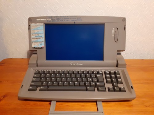 Sharp Font Writer FW-710 Word Processor Electronic Typewriter Vintage ...