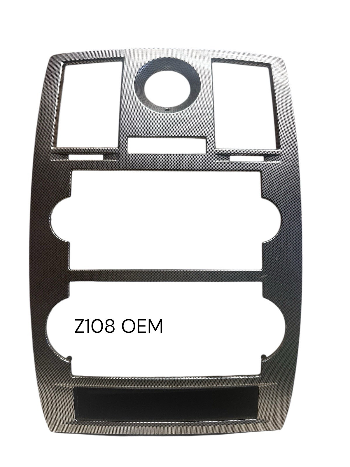 🔥05-07 CHRYSLER 300 CENTER DASH RADIO BEZEL CENTER TRIM PANEL SILVER ...