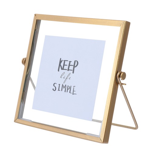 Small Square Photo Frame Picture Stands for Table Modern Frames Desk ...