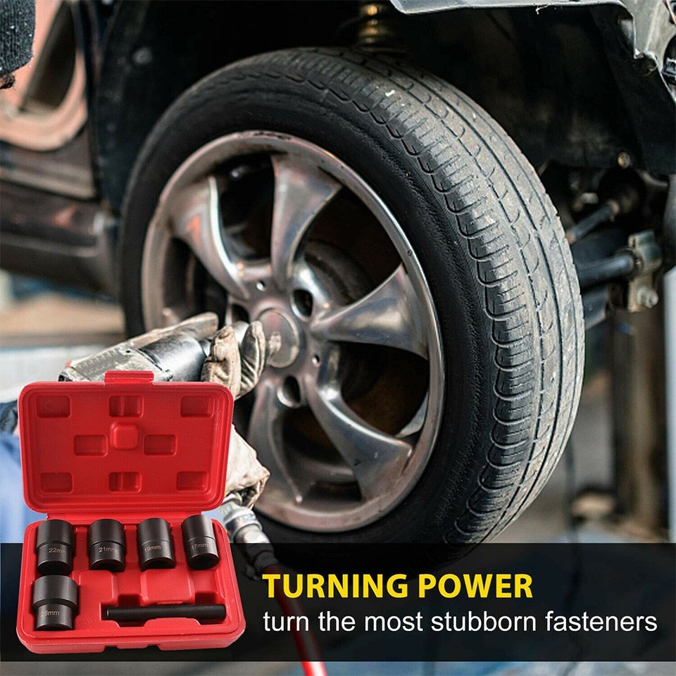 6 Pcs Bolt Remover Tool Rust Nut Removers Broken Extractor Socket ...