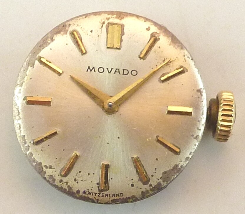 Vintage Movado Factories Mechanical Wristwatch Movement - Parts ...