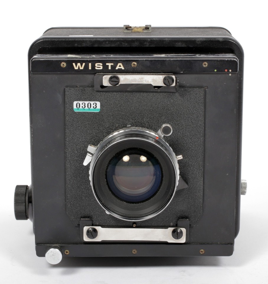 Wista Super wide/portrait 4X5 camera + Fuji 125mm F5.6 lens + FRESNEL ...