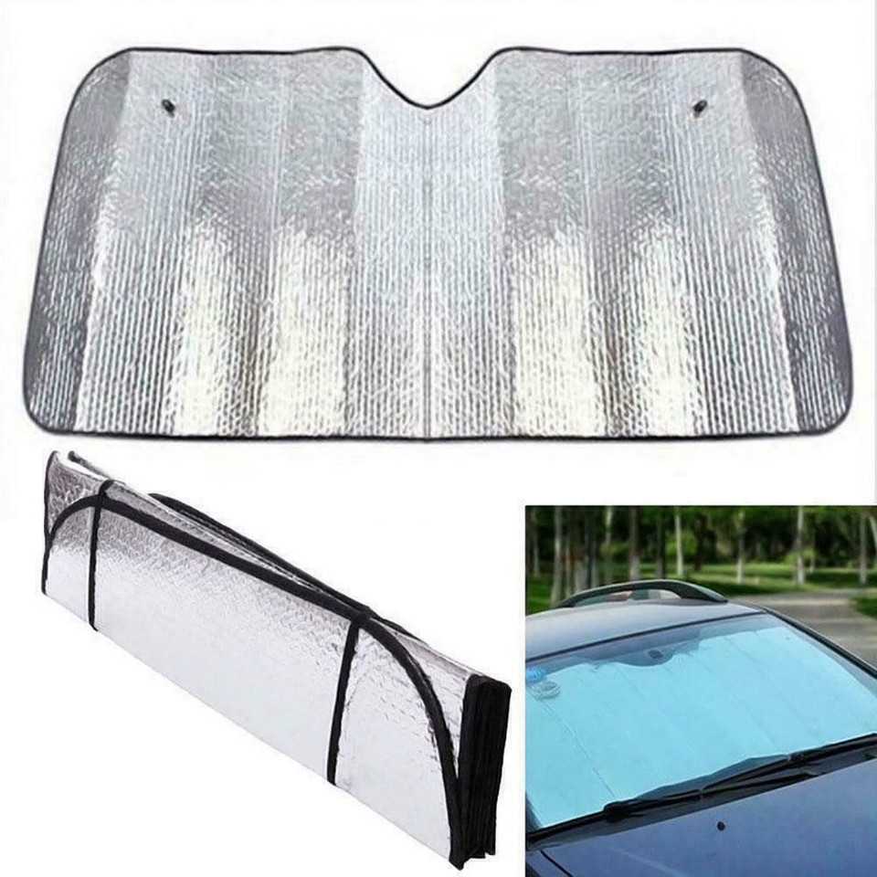 Foldable Large Sun Shade Truck Van Car Windshield Visor UV Block Cover ...