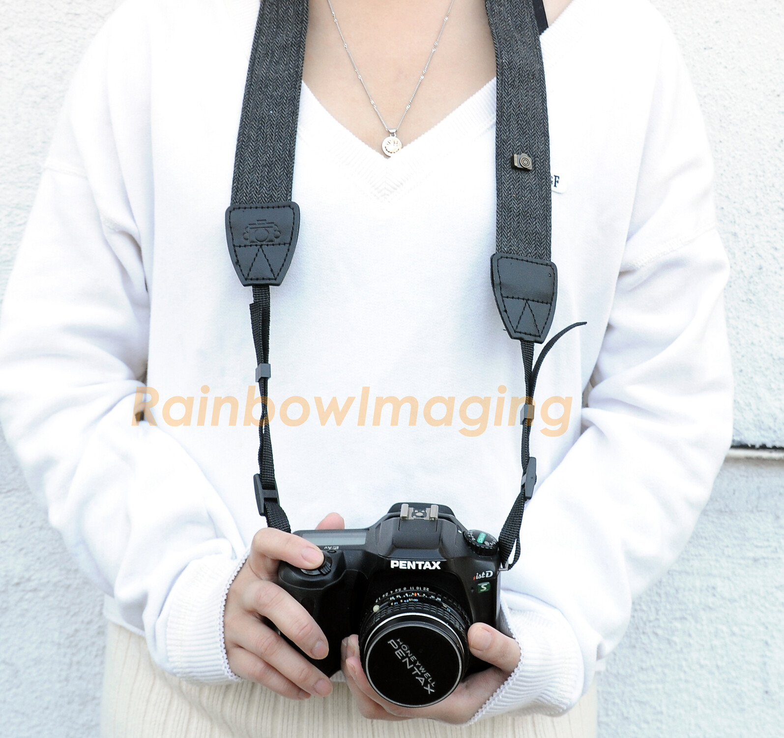 Vintage Classic Weave Camera Shoulder Neck Strap Belt Canon Nikon Sony ...