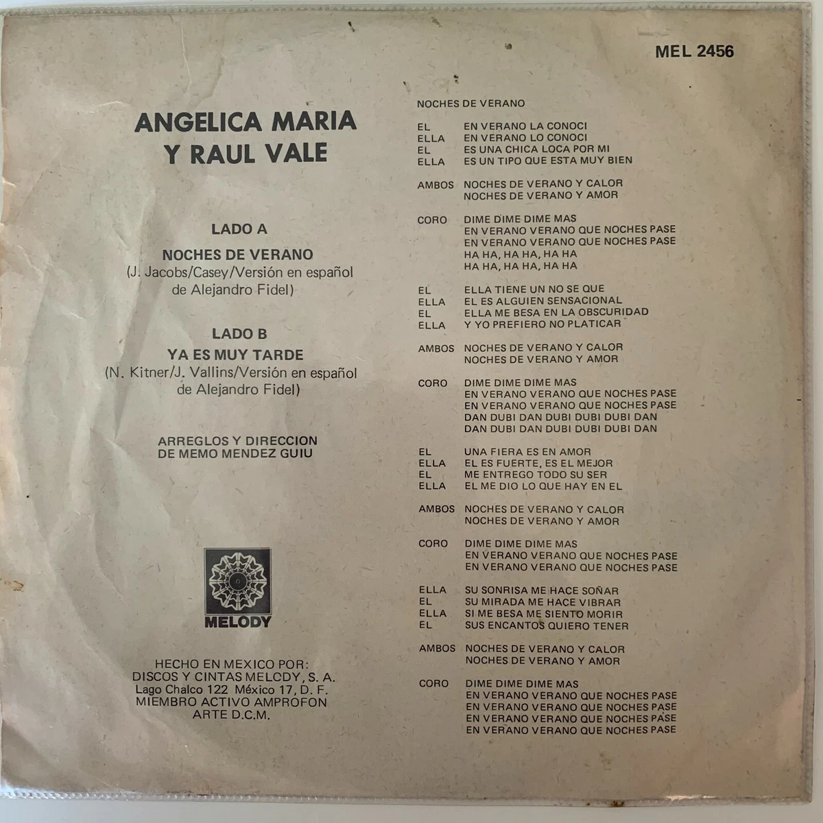 Angelica Maria Y Raul Vale