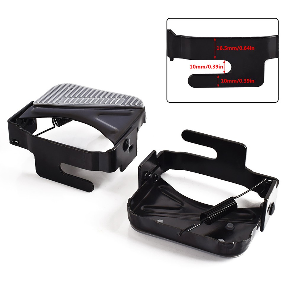 Bike Rear Footrest Bike Folding Foot Peg Rest Footrest Foot Peg Bike ...