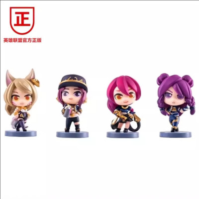 League of Legends LOL K/DA Akali Mini Figure Model Toy Statue Official ...