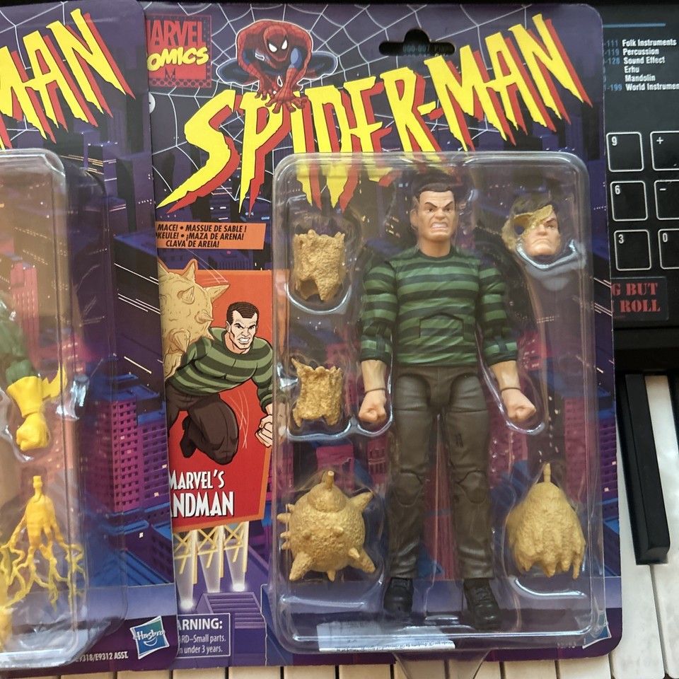 Marvel Legends Retro Sandman and Electro. New Sealed. | eBay