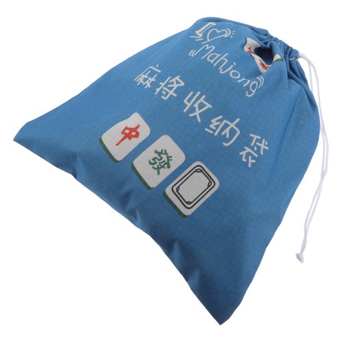 Mahjongg Accessories Reusable Drawstring Bag Board Game Bags Holder ...