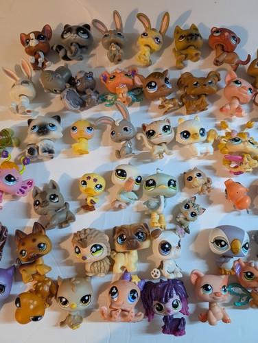 Littlest Pet Shop Lot Of 47 Random Pets | eBay